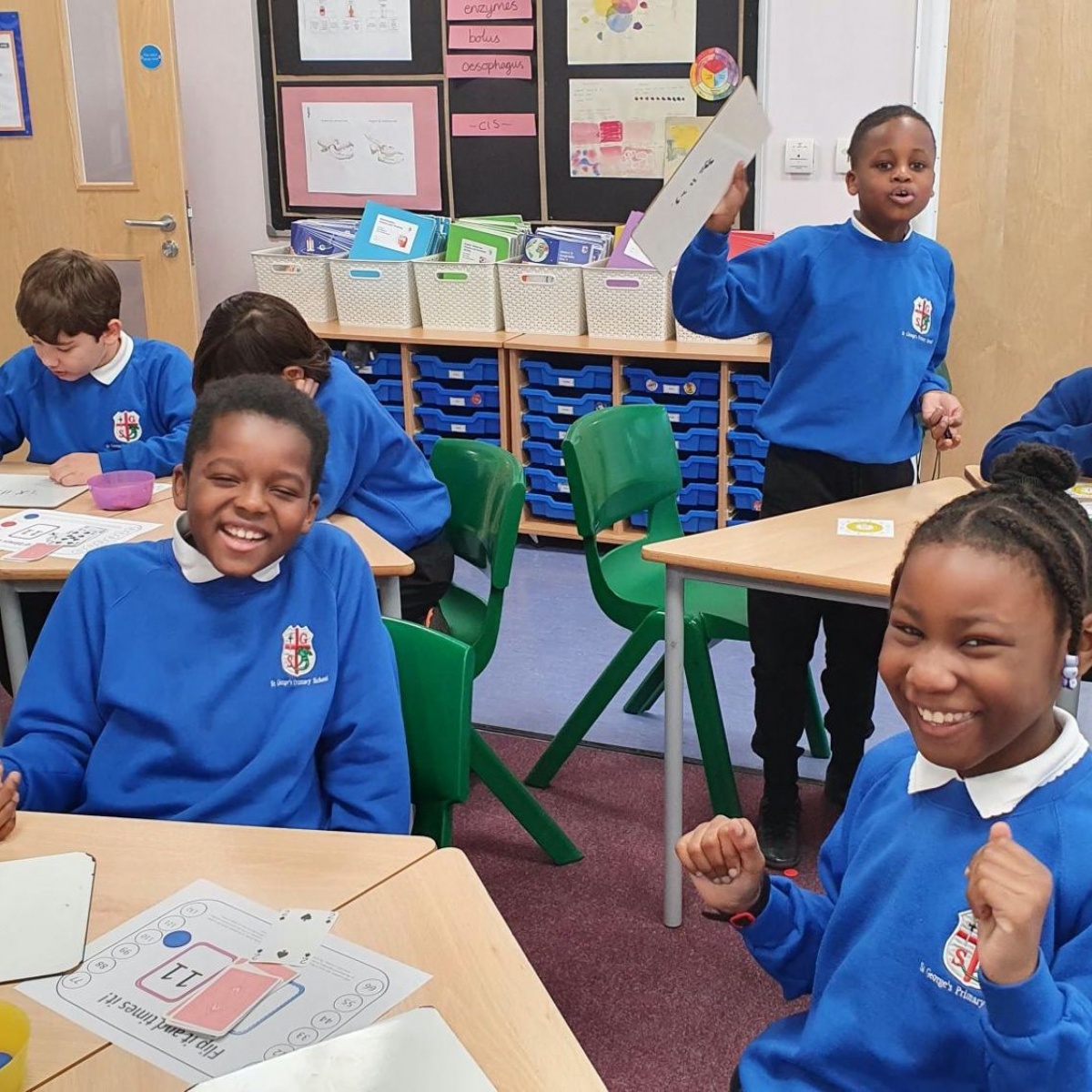 St George's CE Primary School - Triumphant Times Tables