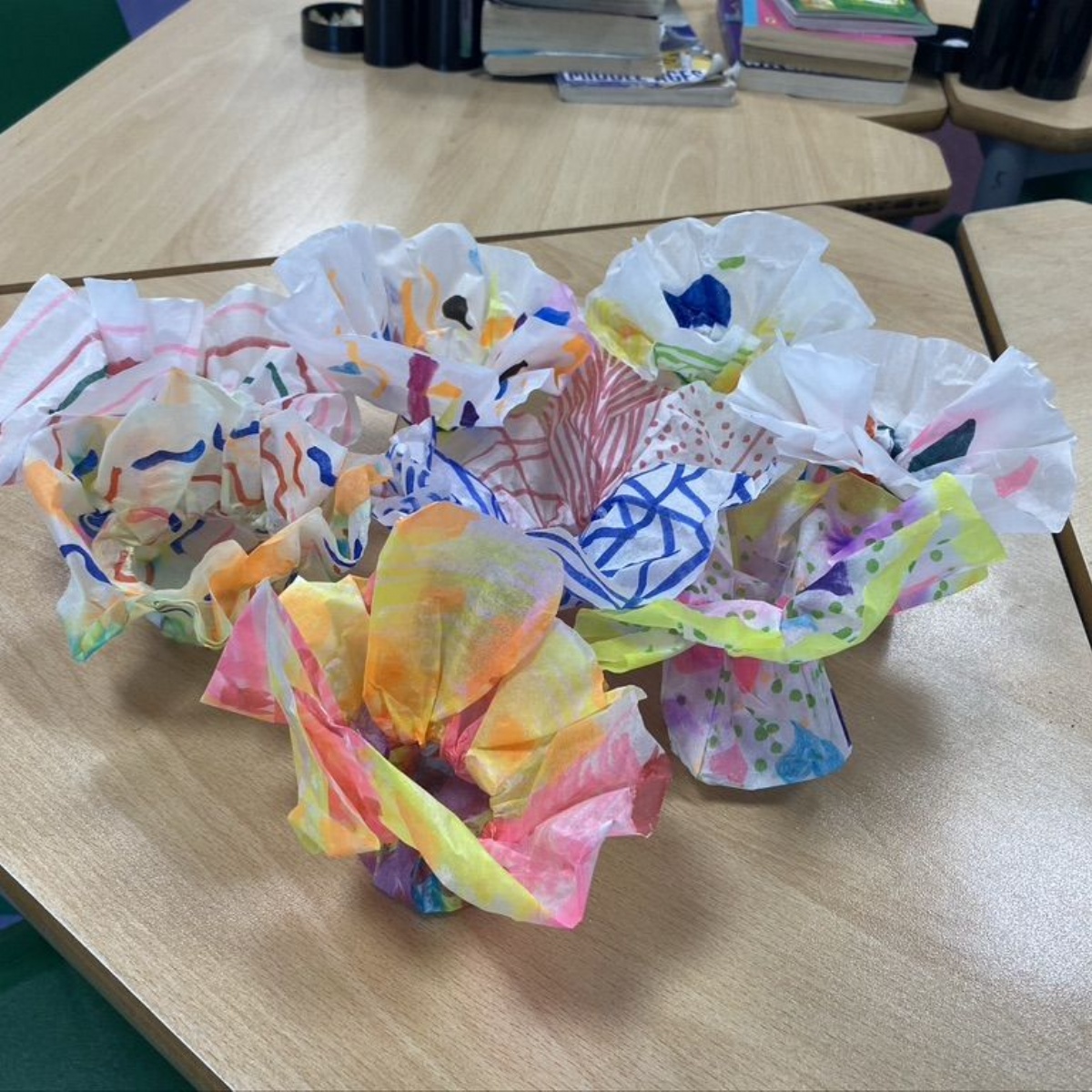 St George's CE Primary School - Stiff Starch Art!