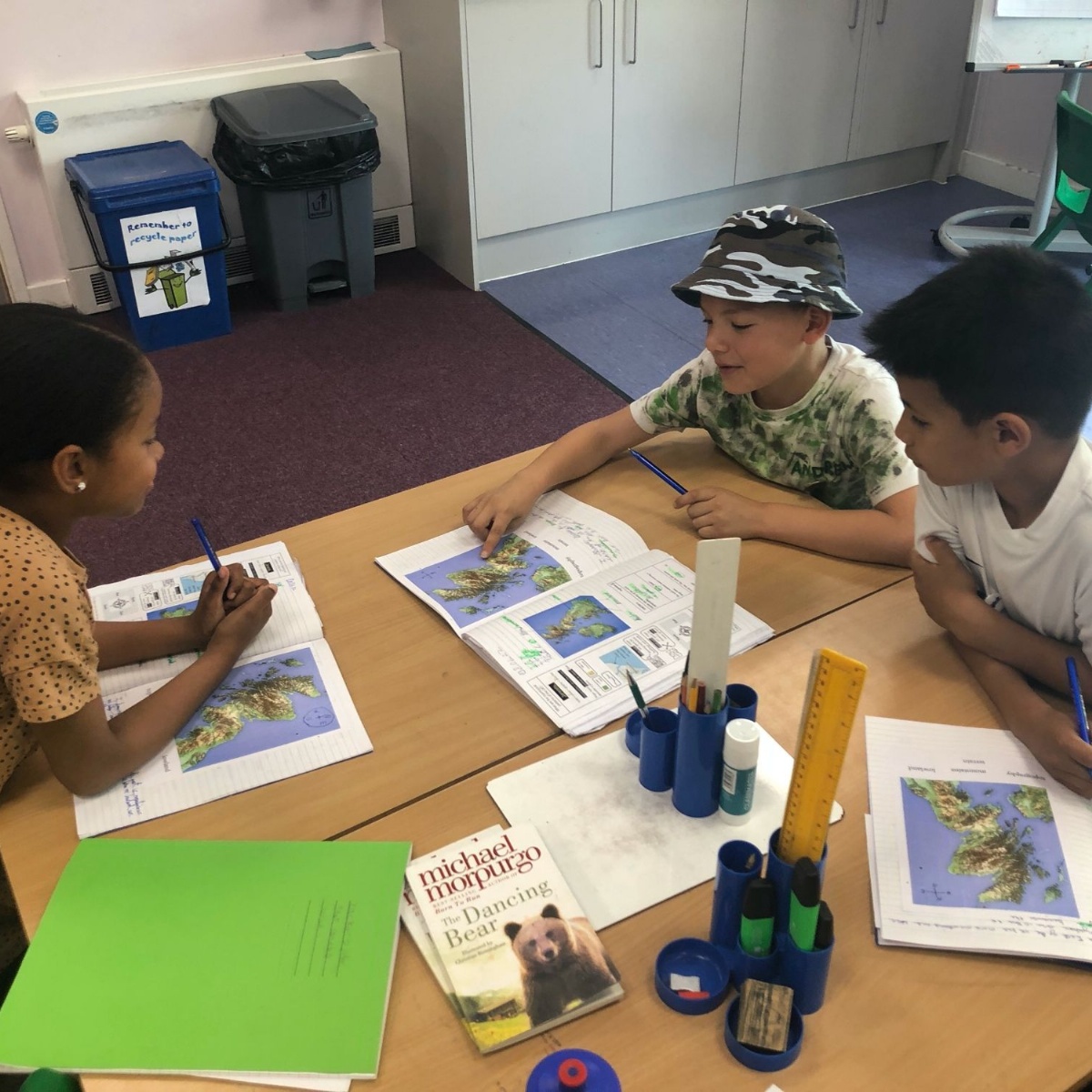 St George's CE Primary School - Top Topography