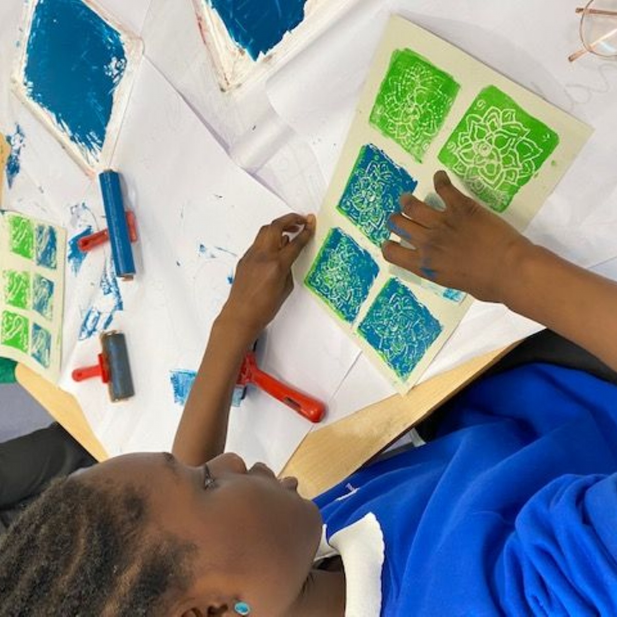 St George's CE Primary School - New printing skills!
