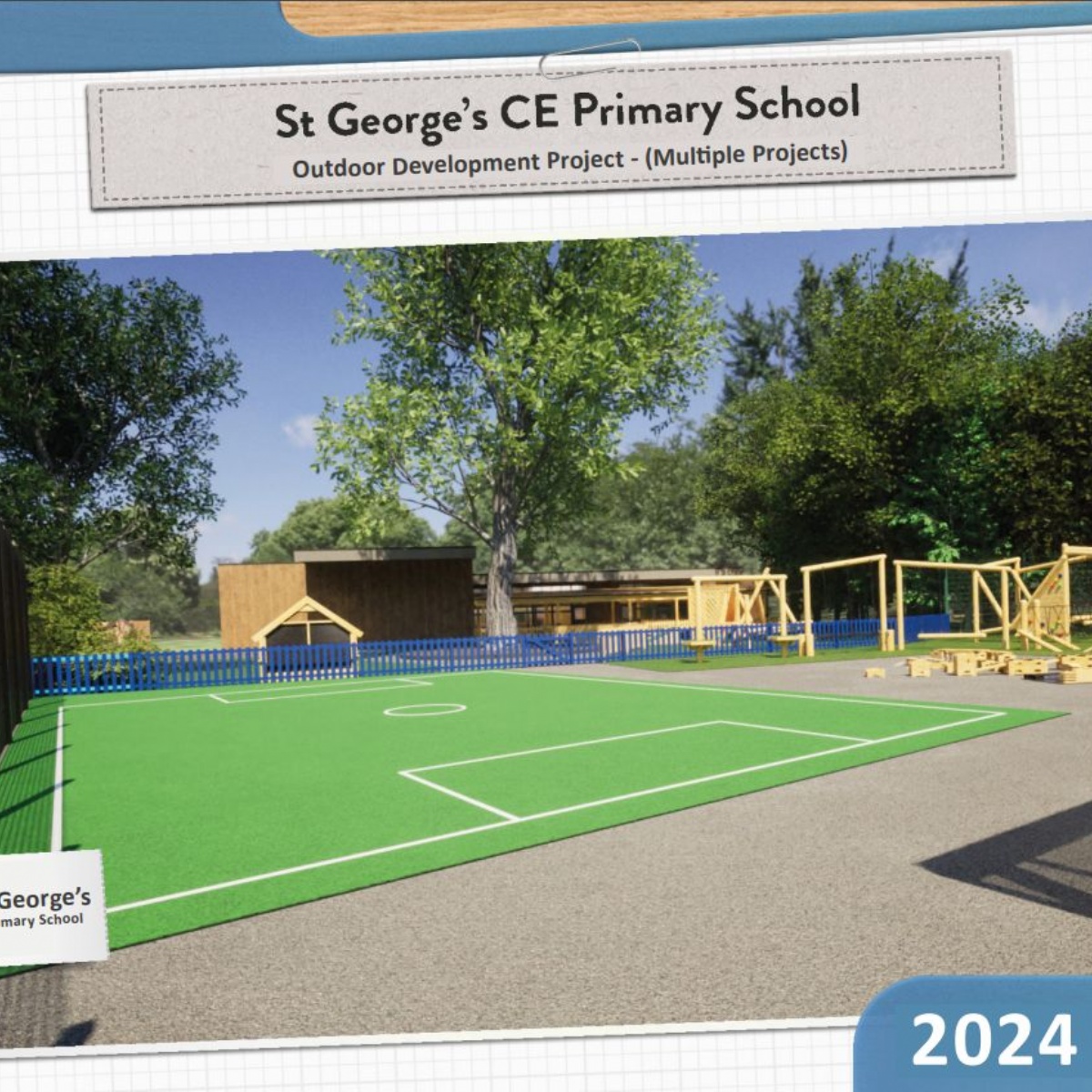St George's CE Primary School - Playground Updates!
