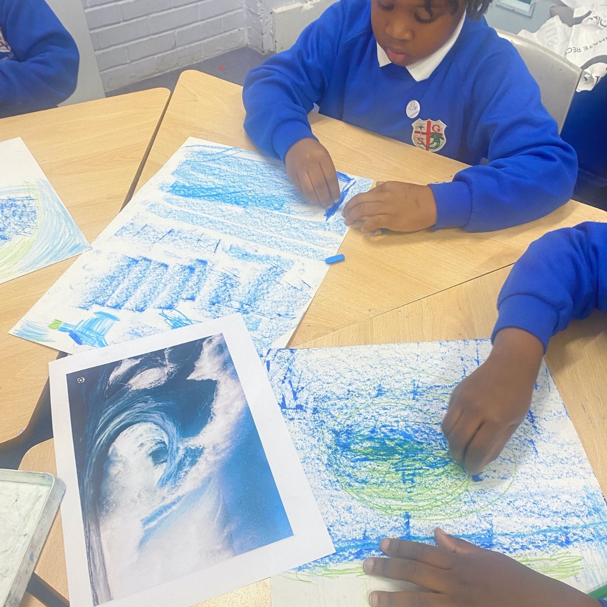 St George's CE Primary School - Waves, Waves, Waves...