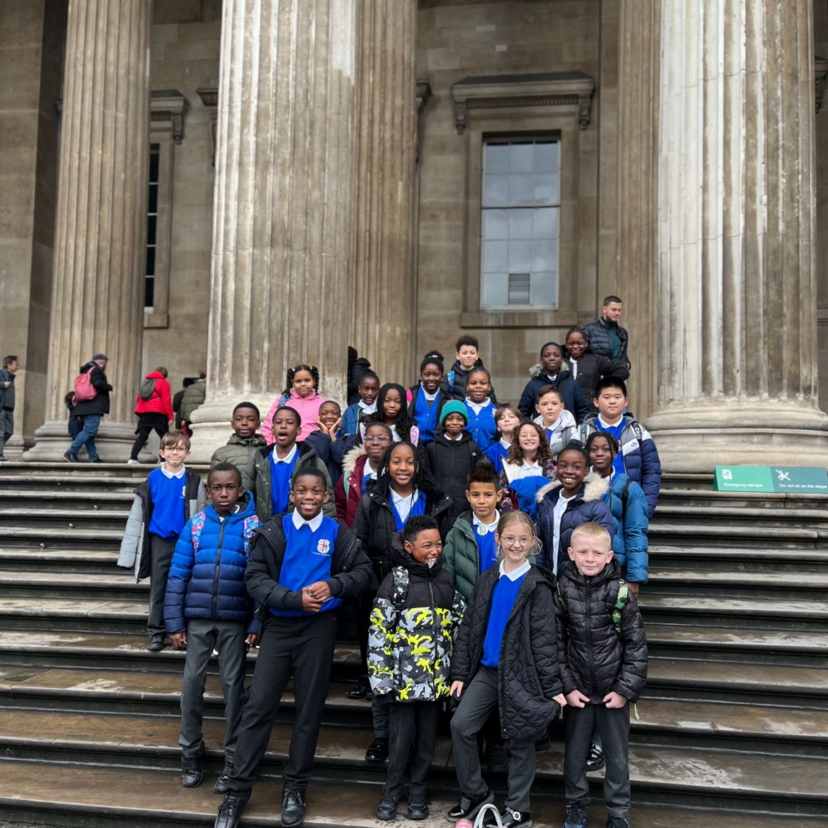 St George's CE Primary School - Shackleton Visit the British Museum