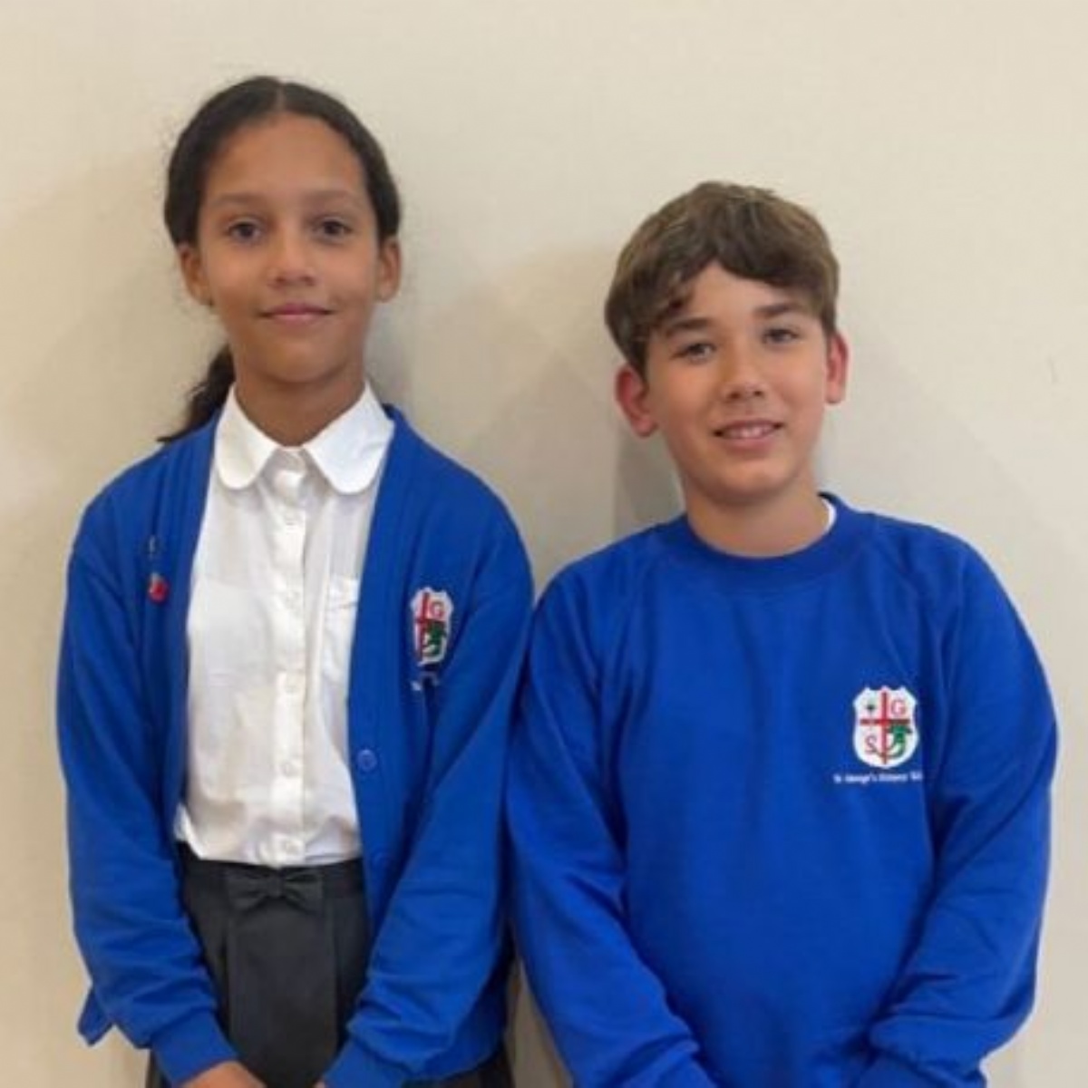 St George's CE Primary School - Meet our Head Boy and Head Girl