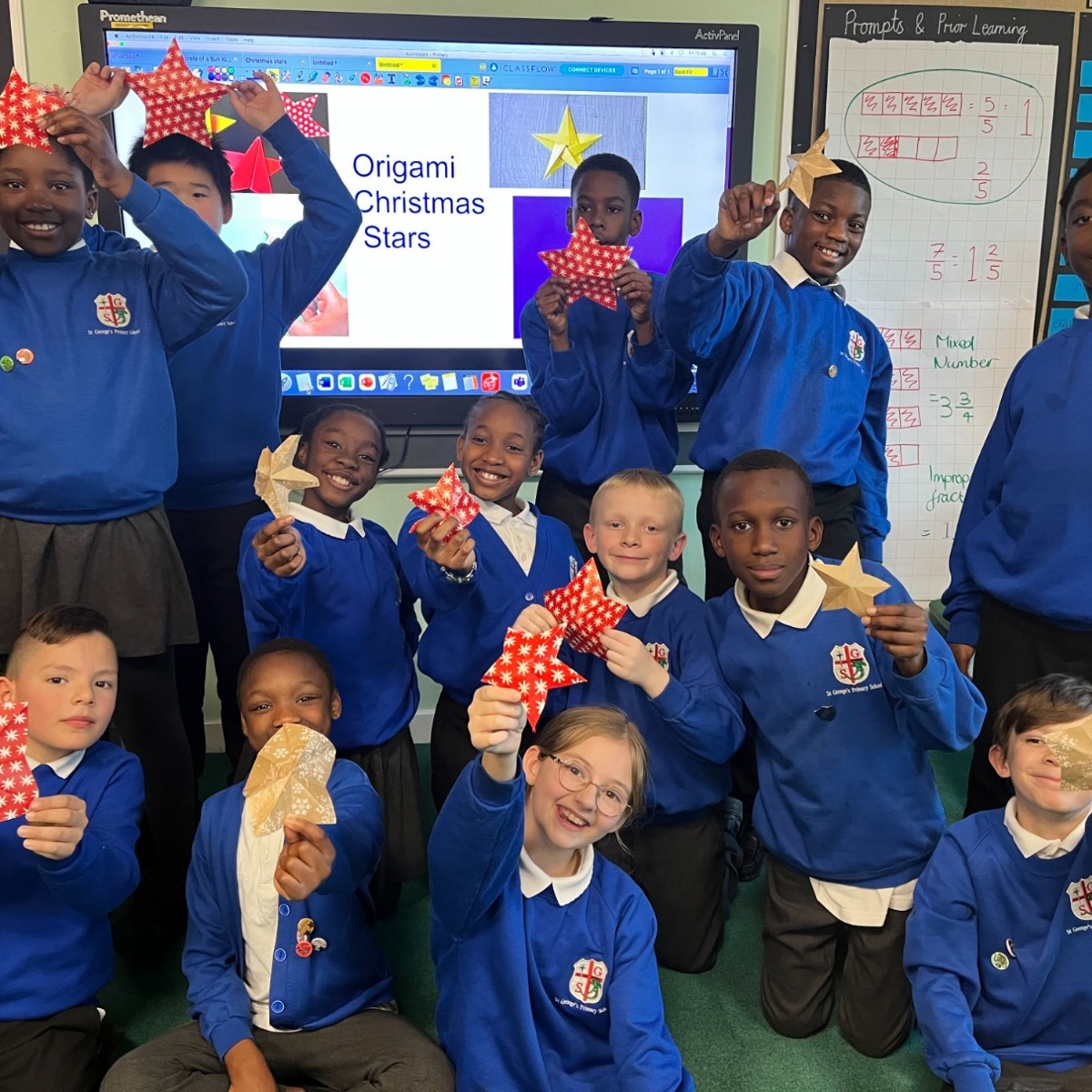 St George's CE Primary School - Let's see what unfolds ...