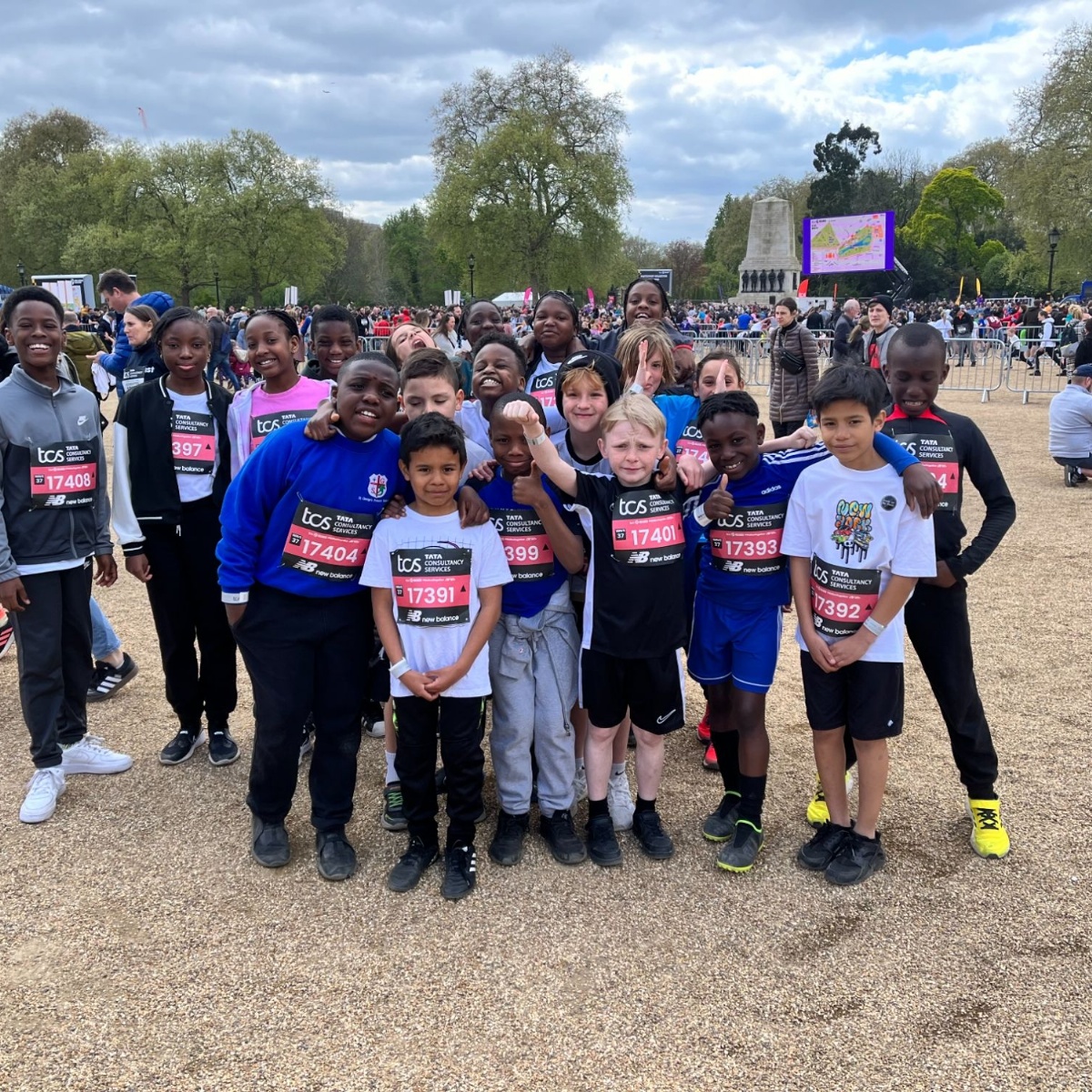 St George's CE Primary School - TCS Mini Marathon 2024