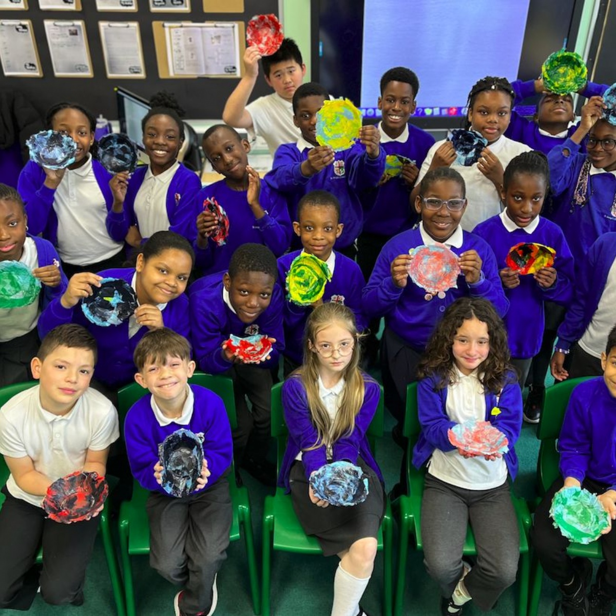 St George's CE Primary School - Complimentary Colours