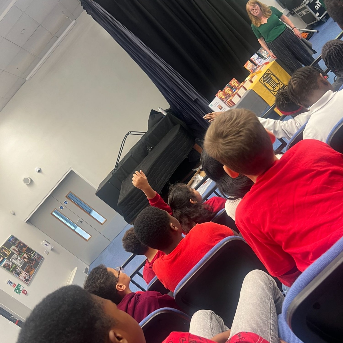 St George's CE Primary School - Shackleton Class Meets Author Judith Eagle!